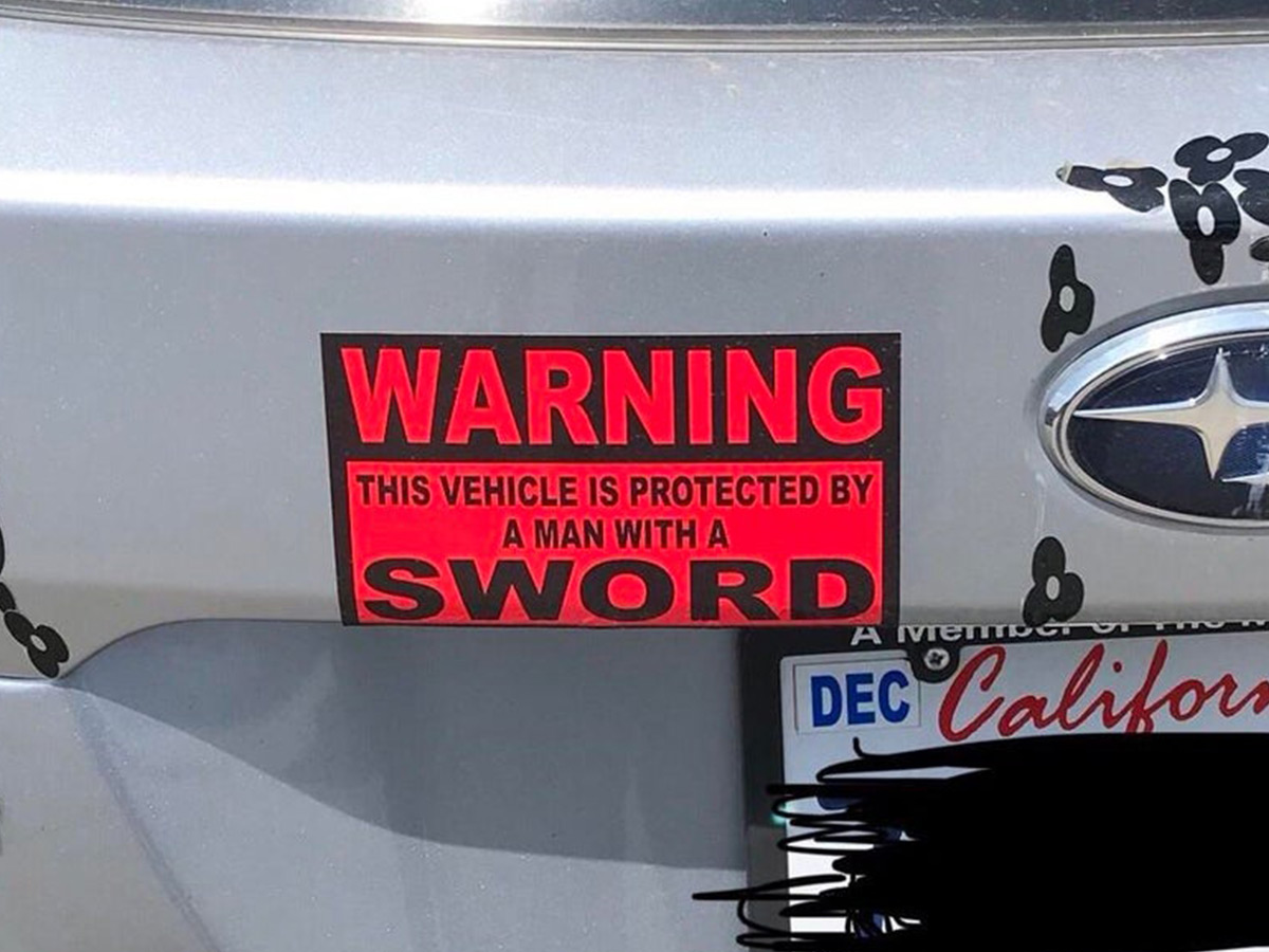 The Funniest Bumper Stickers Spotted On The Road