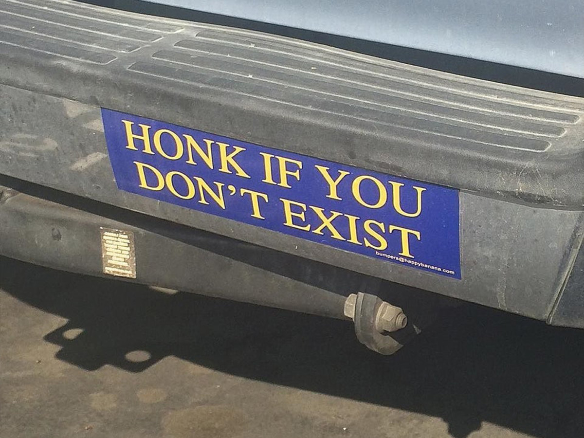 The Funniest Bumper Stickers Spotted on the Road